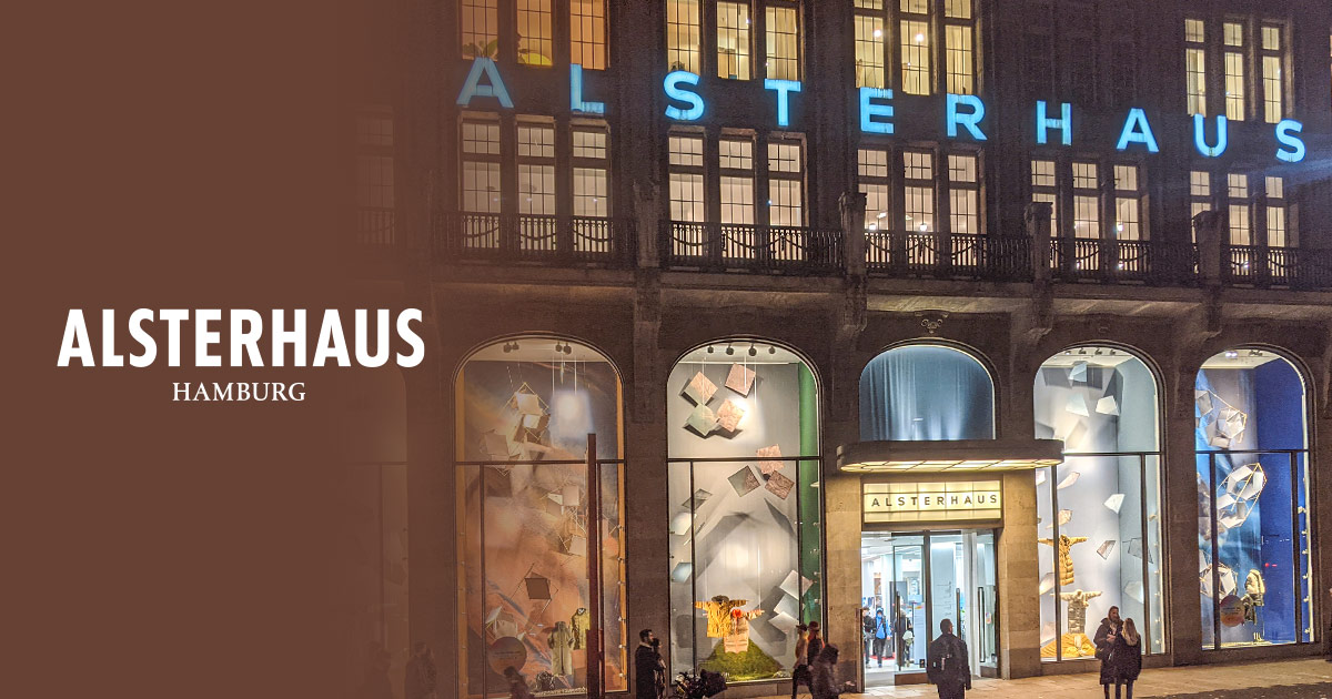 Alsterhaus Shop Window Campaign - Landscape Photography by Jan Erik Waider